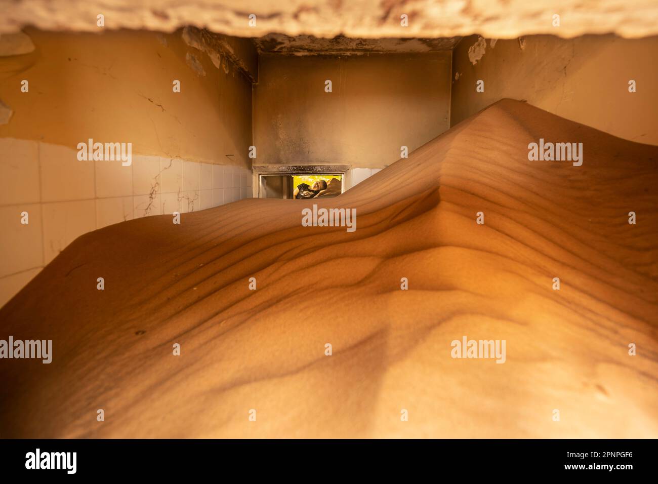 Al Madam is a deserted village in Dubai. Time and sand have overrun the ...