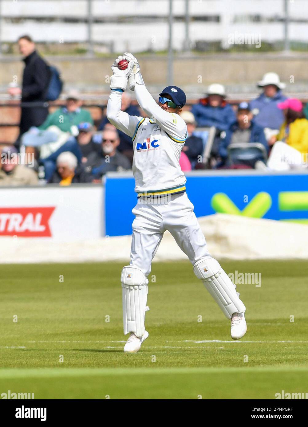 Wicketkeeper finlay bean hi-res stock photography and images - Alamy