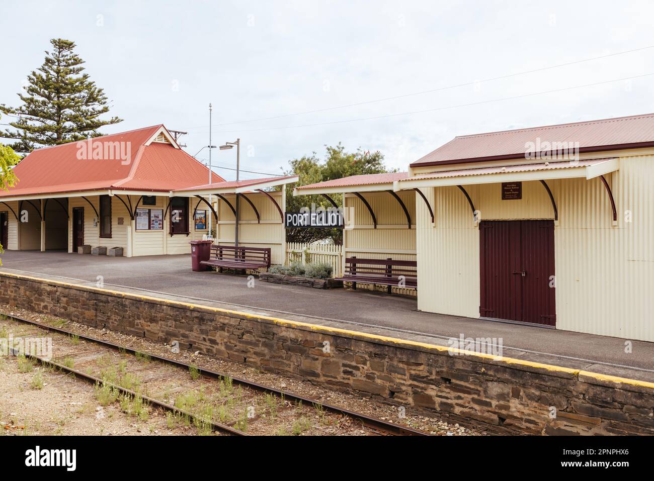 Historic Town of Port Elliot in South Australia in Australia Stock ...