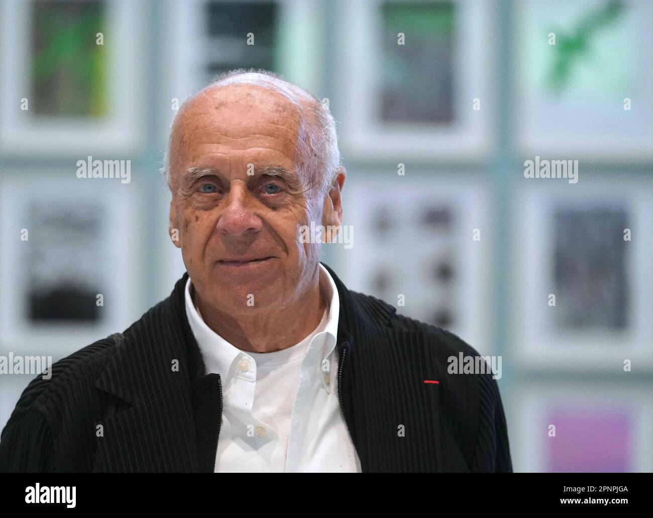 Hamburg, Germany. 20th Apr, 2023. American photographer Ralph Gibson is ...