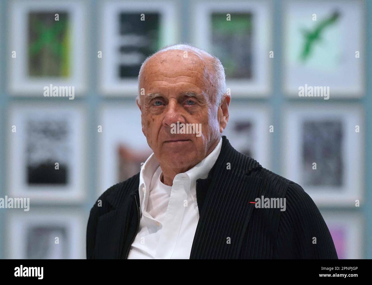 Hamburg, Germany. 20th Apr, 2023. American photographer Ralph Gibson is ...