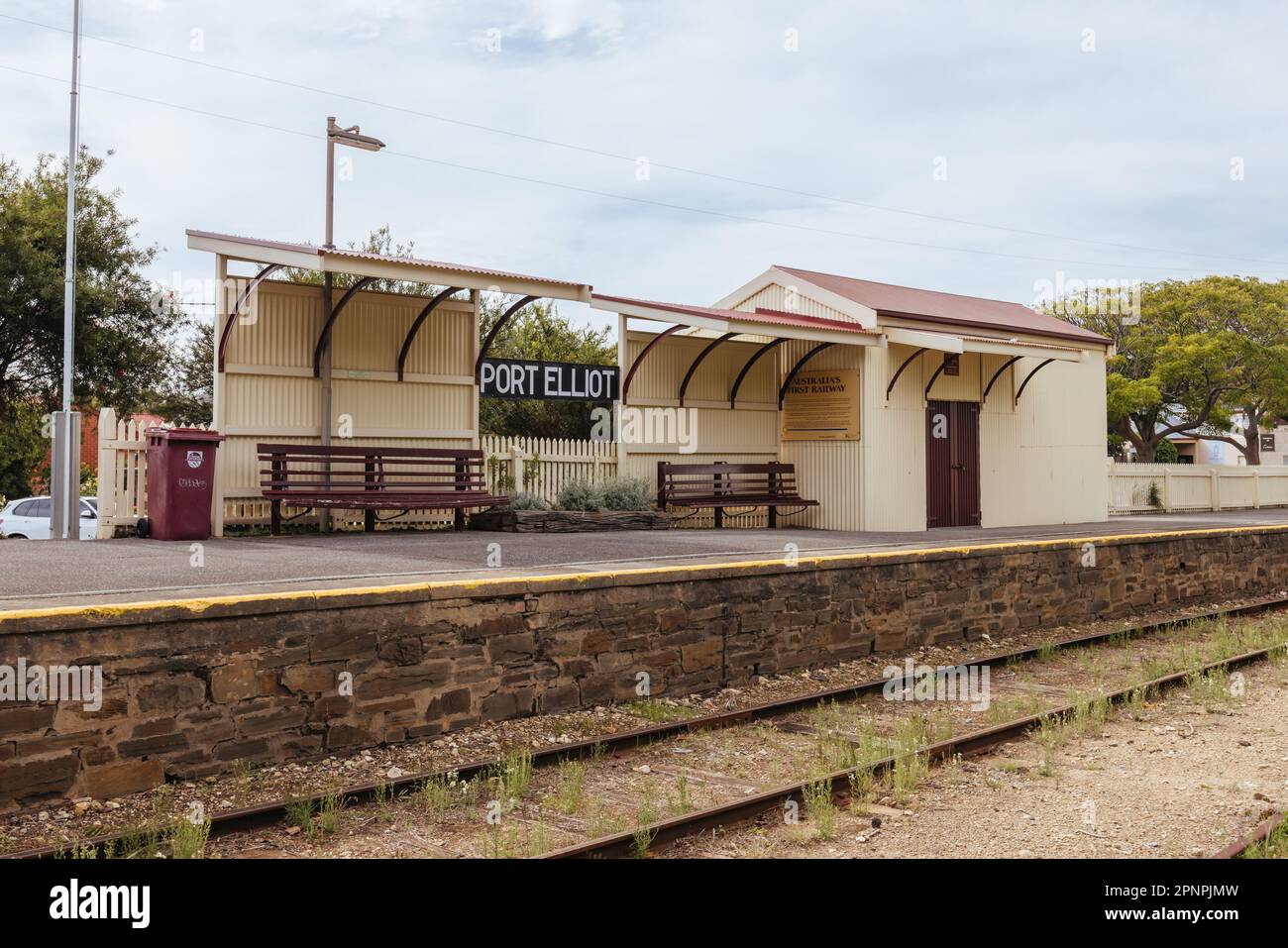 Historic Town of Port Elliot in South Australia in Australia Stock ...