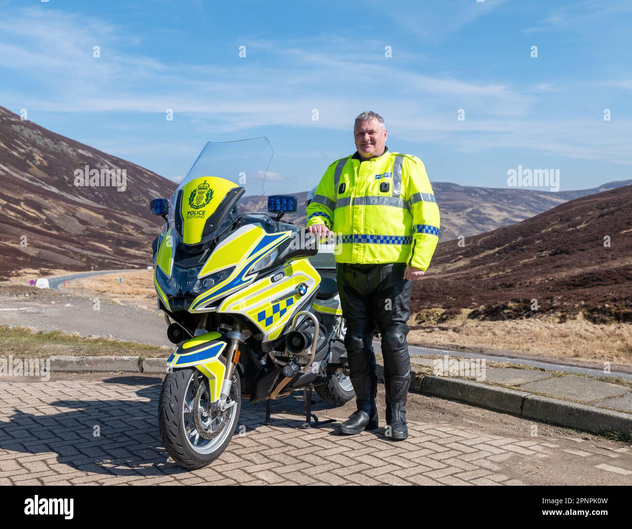 18 April 2023. Glenshee Ski Centre, A93, Aberdeenshire,Scotland. This ...