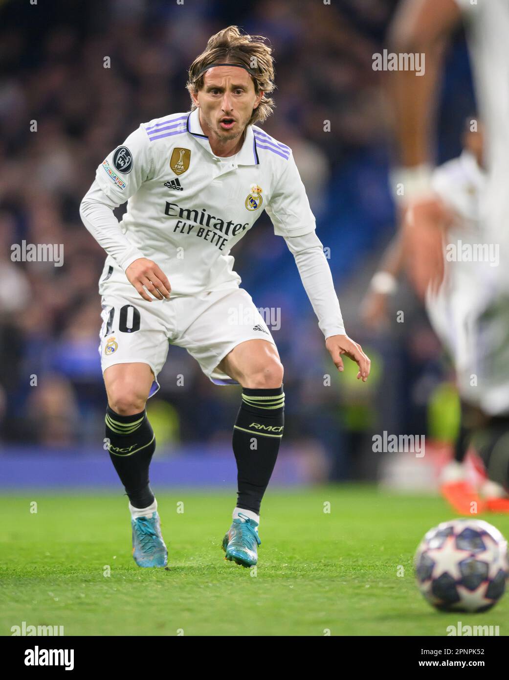 London, UK. 18th Apr, 2023. 18 Apr 2023 - Chelsea v Real Madrid - UEFA ...