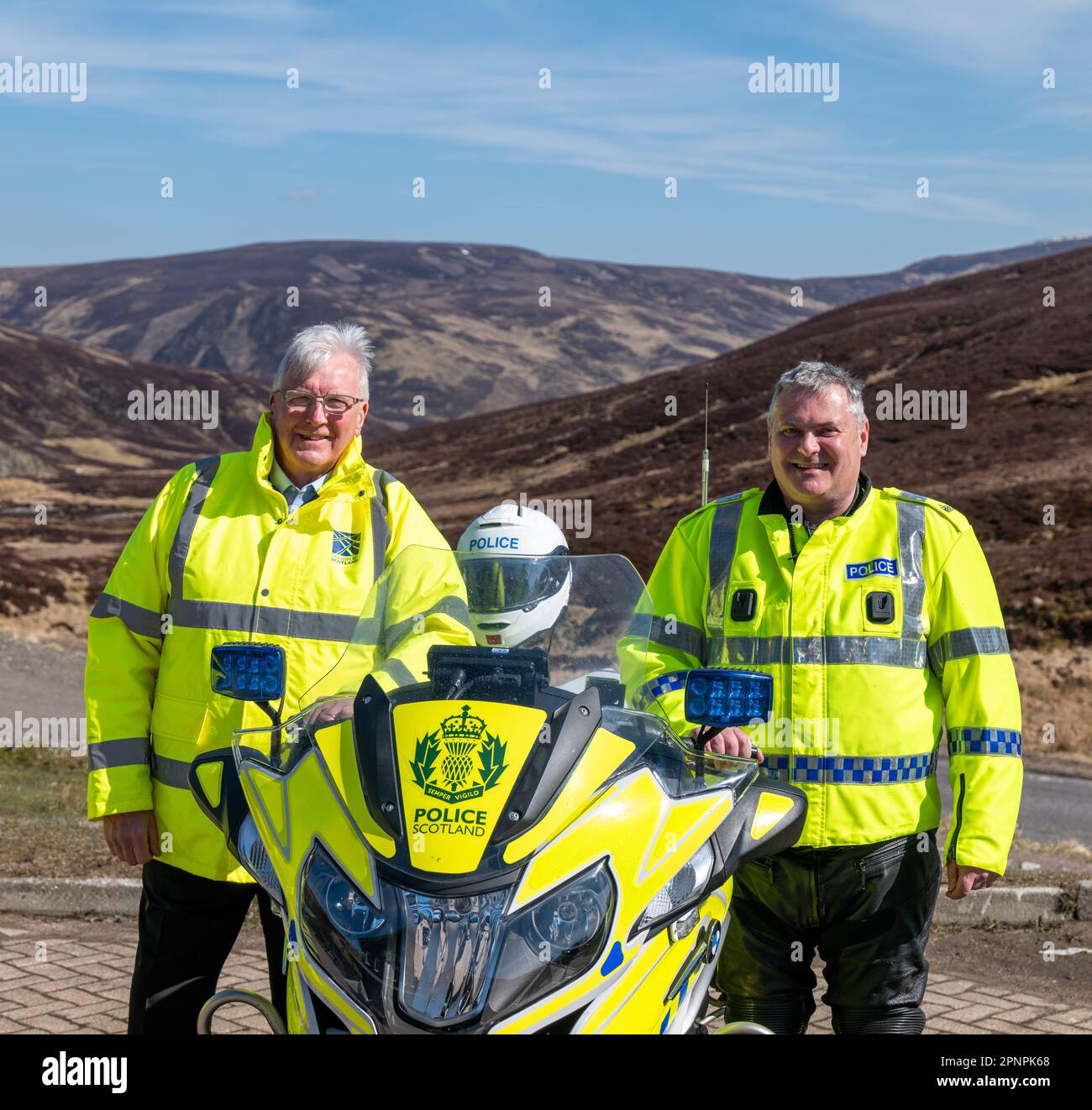 18 April 2023. Glenshee Ski Centre, A93, Aberdeenshire,Scotland. This ...