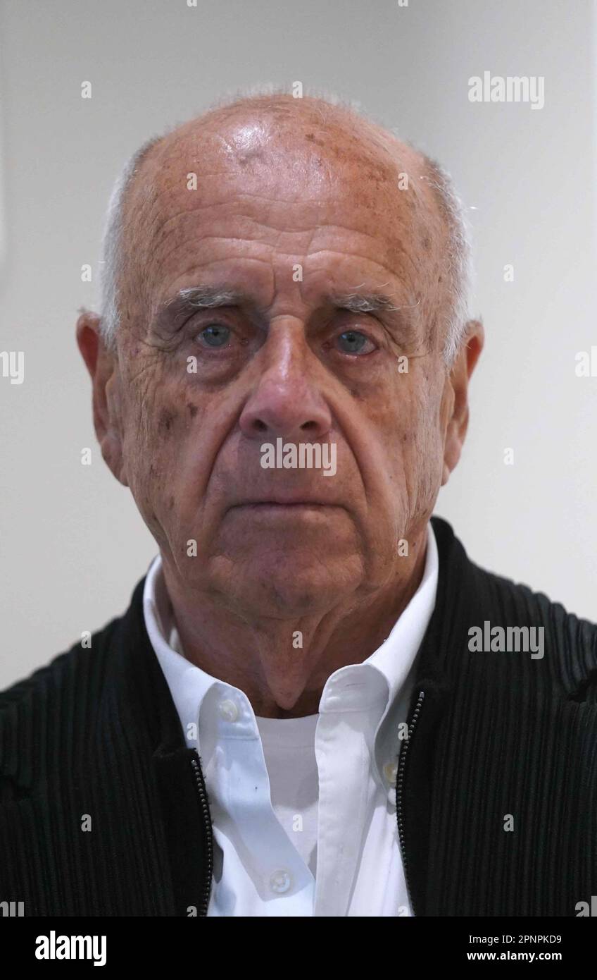 Hamburg, Germany. 20th Apr, 2023. American photographer Ralph Gibson is ...