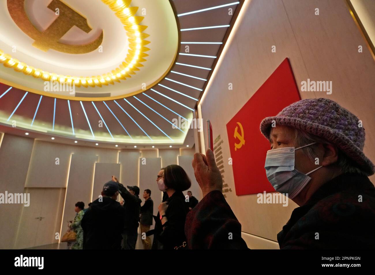 Visitors to the Memorial of the First National Congress of the ...