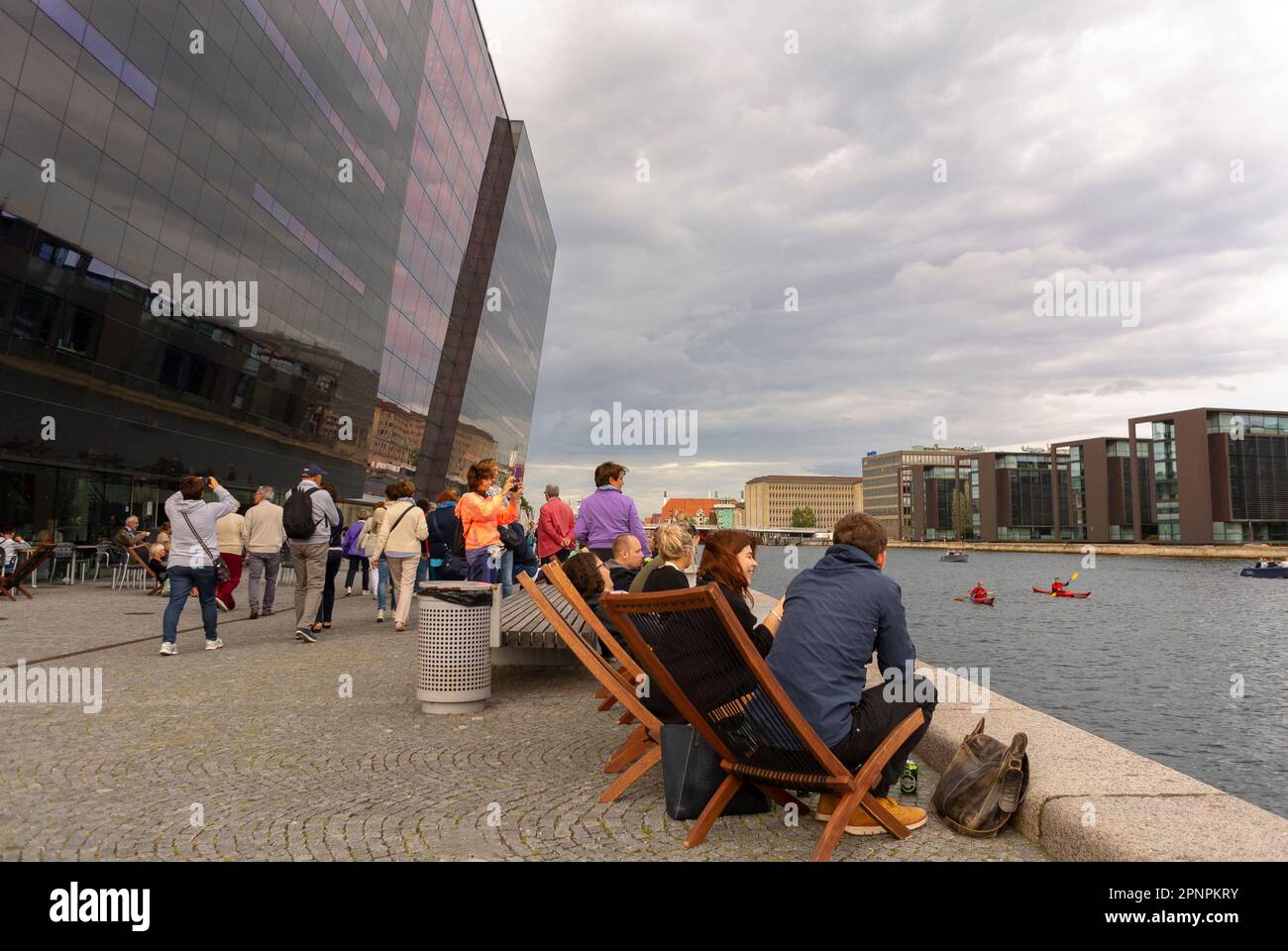 Copenhagen, Denmark, Modern Architecture, Harbor, Waterfront, Outside ...