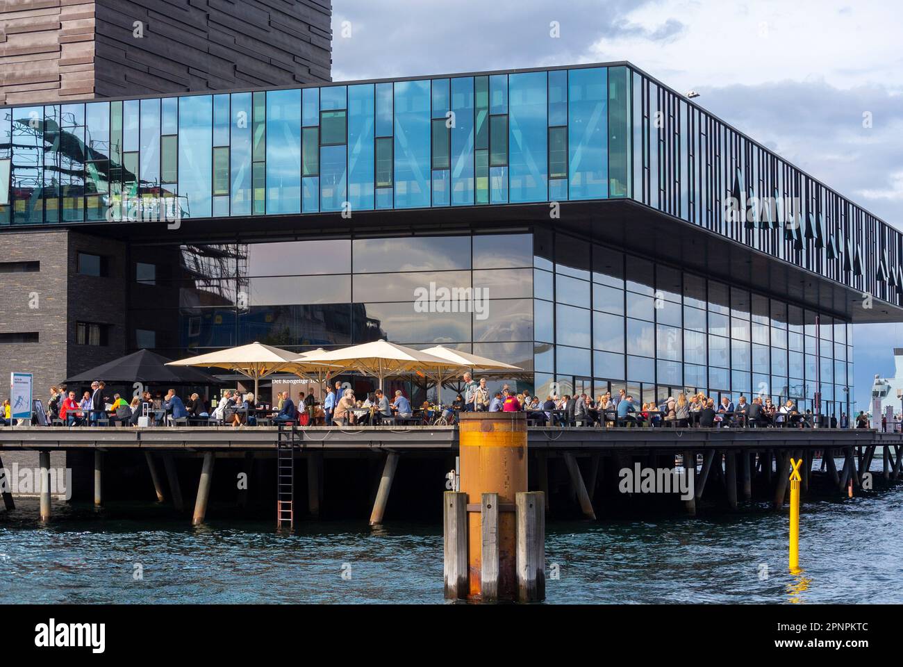 Copenhagen, Denmark, Harbor, Waterfront, Outside, "Black Diamond", The ...