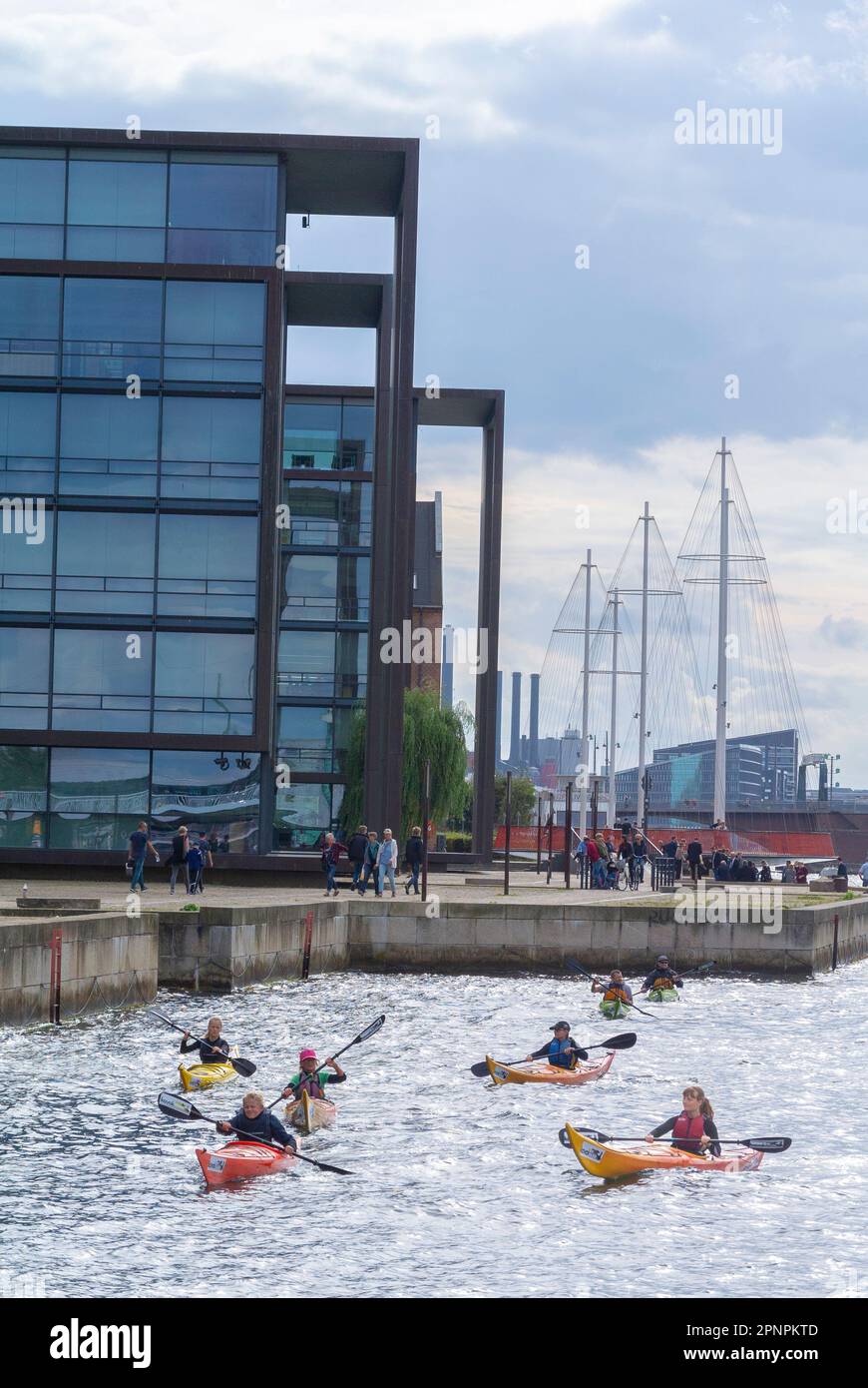 Copenhagen, Denmark, Waterfront Harbor, Urban Project Stock Photo - Alamy