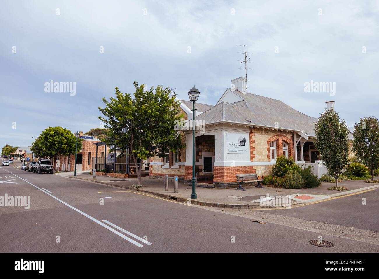 Historic Town of Port Elliot in South Australia in Australia Stock ...