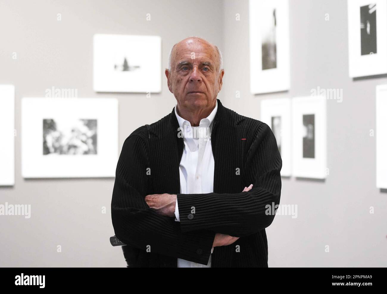 Hamburg, Germany. 20th Apr, 2023. American photographer Ralph Gibson is ...