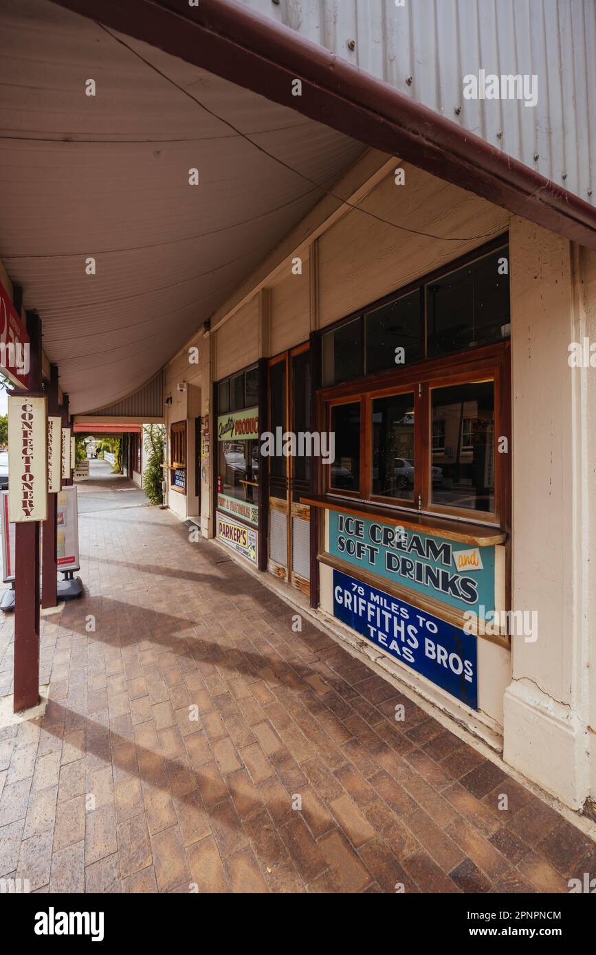 Historic Town of Port Elliot in South Australia in Australia Stock ...