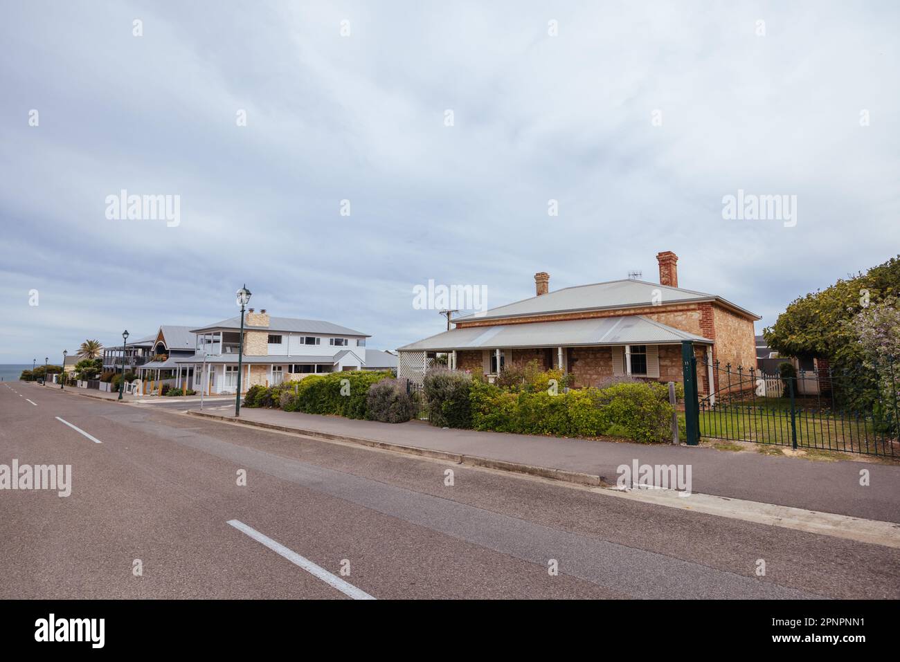 Historic Town of Port Elliot in South Australia in Australia Stock ...