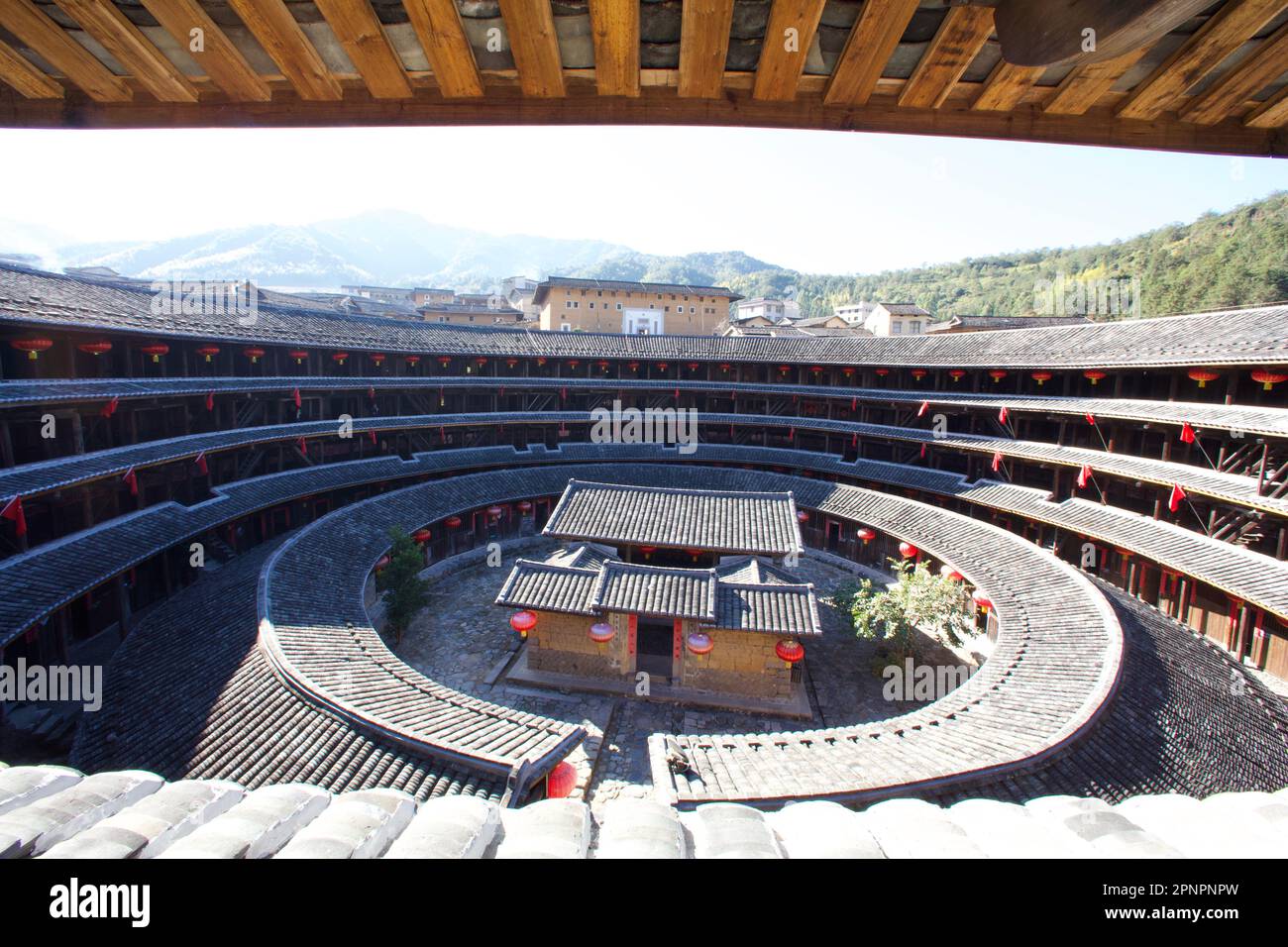 These are the World Famous Tulou of Fujian China Stock Photo - Alamy