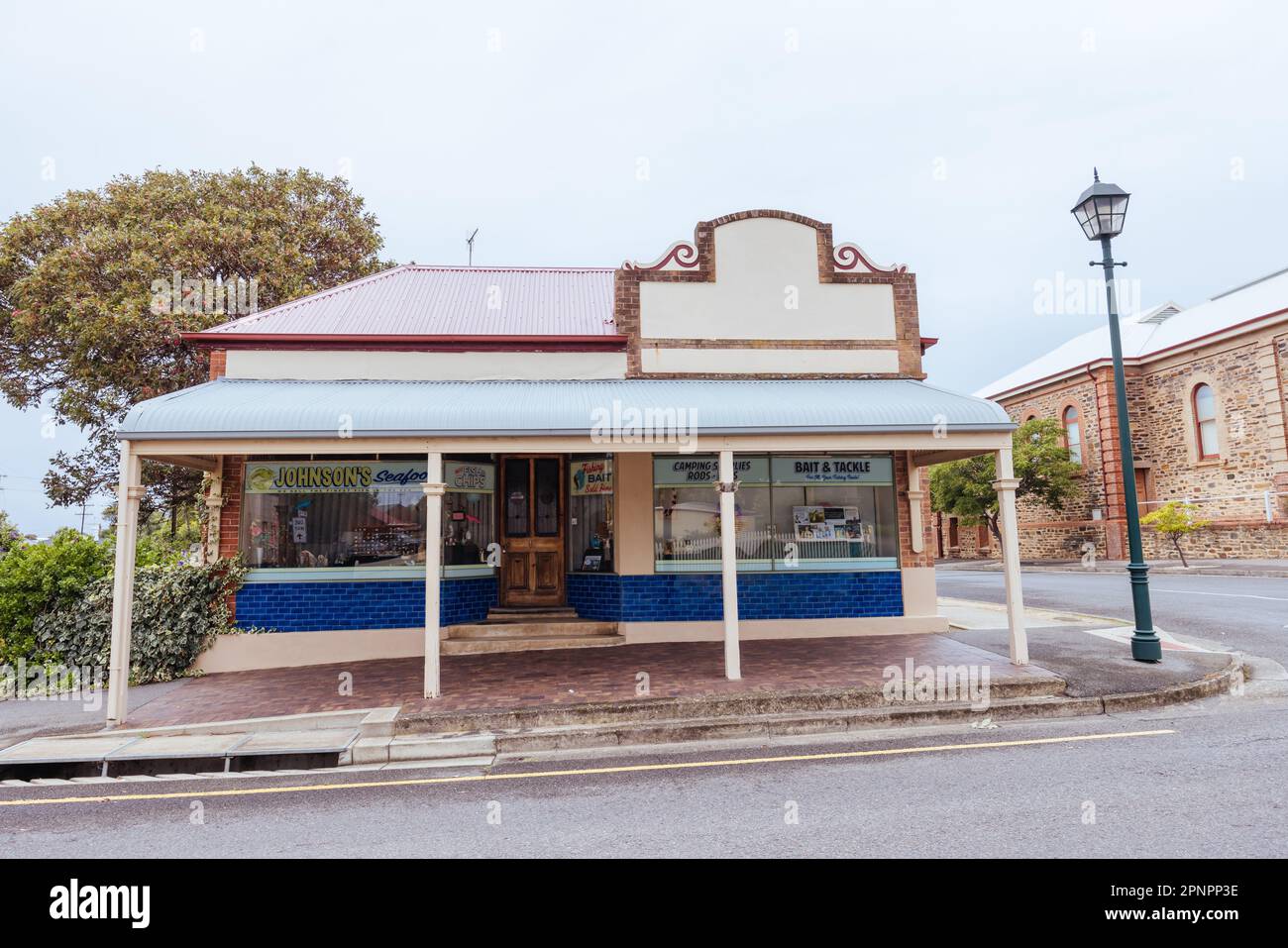 Historic Town of Port Elliot in South Australia in Australia Stock ...