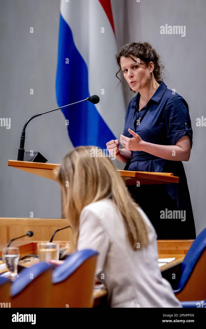 THE HAGUE - Anne Kuik CDA during a plenary debate in the House of ...