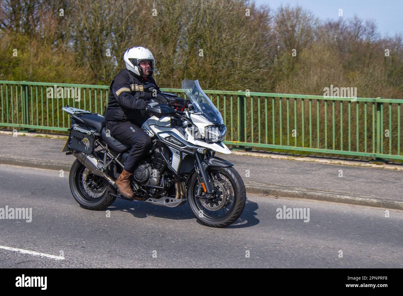 2017 Triumph Tiger 1200 Xca Inline Triple LC EU4 White Motorcycle ...
