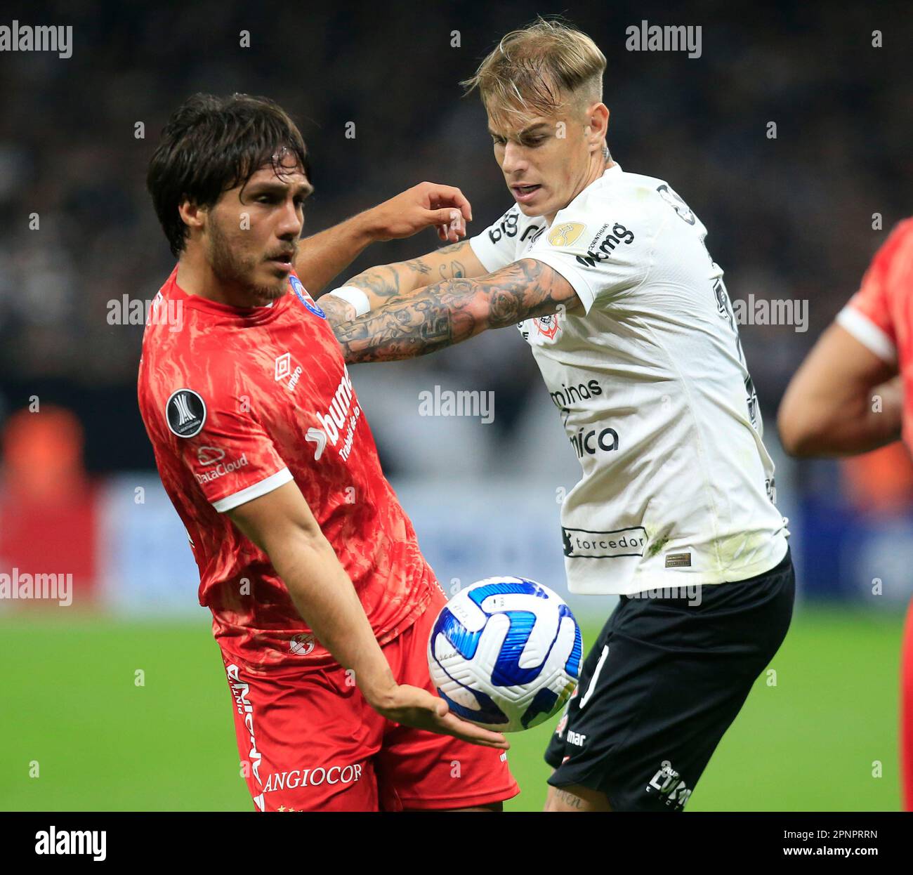 Sao Paulo, Brazil. 19th Apr, 2023. Roger Guedes during a match between ...