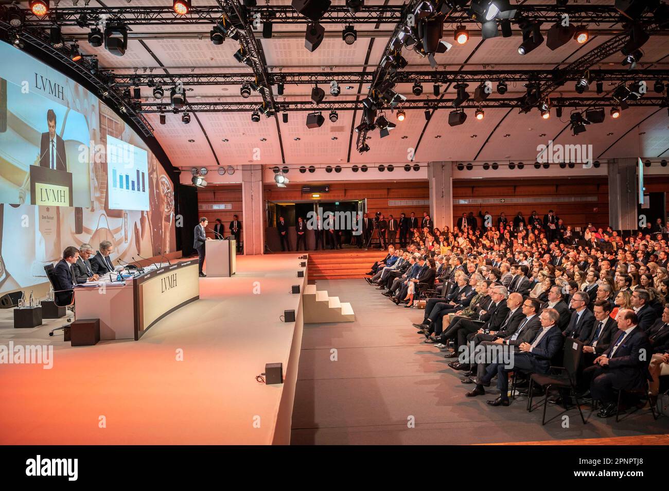 Paris, France. 20th Apr, 2023. Jerome Sibille, LVMH Group Executive ...
