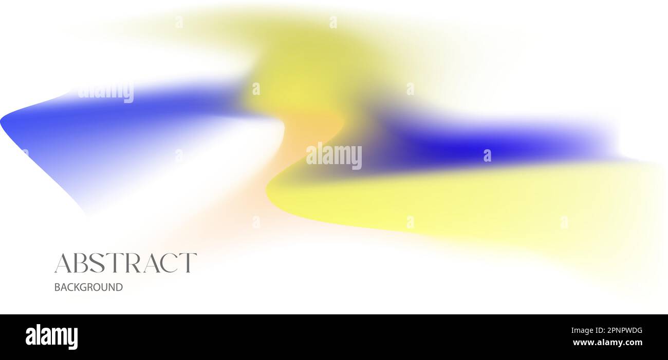 Abstract background template design light blue and yellow gradient ...