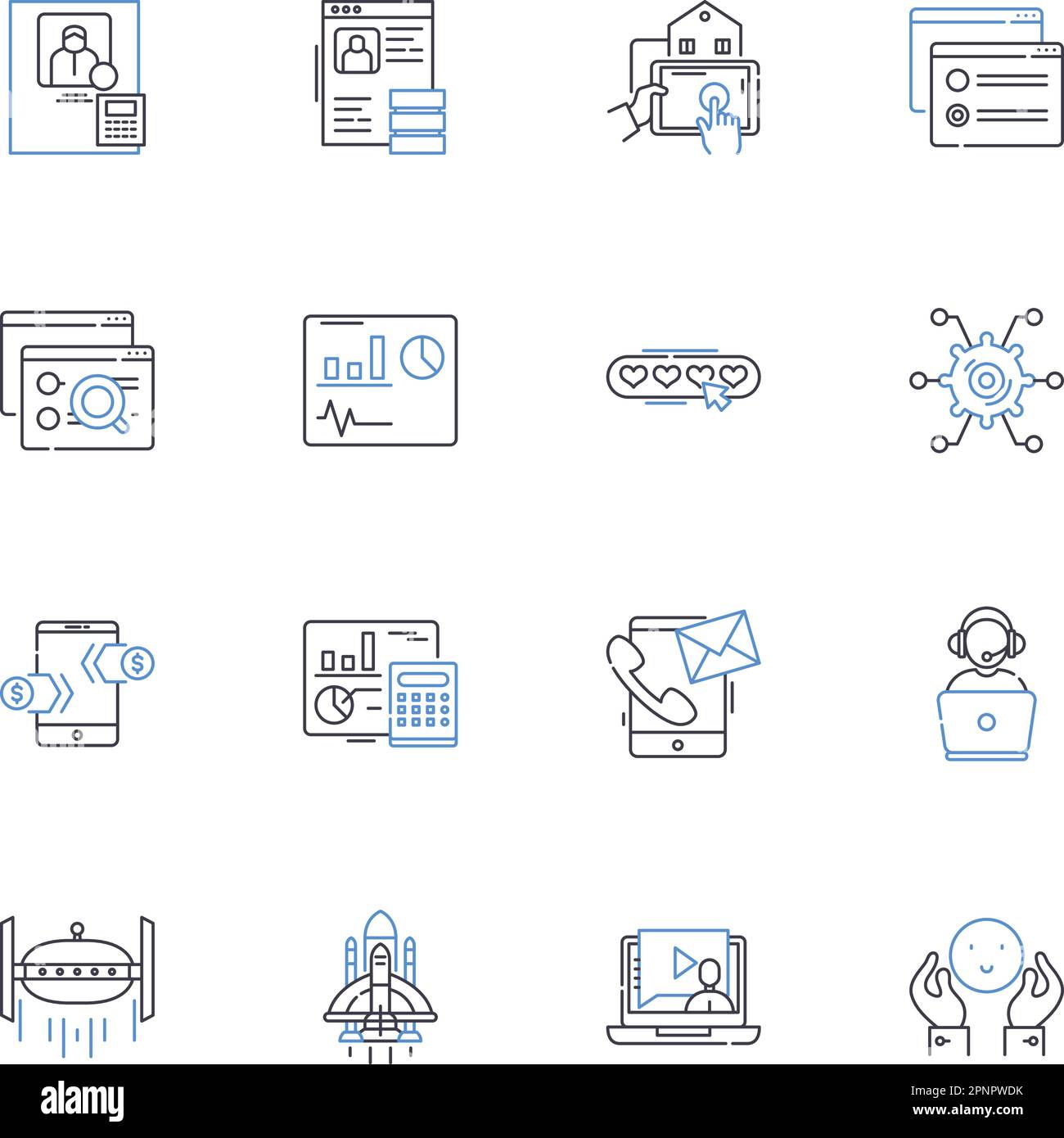 Nurturing line icons collection. Caring, Compassion, Supportive ...