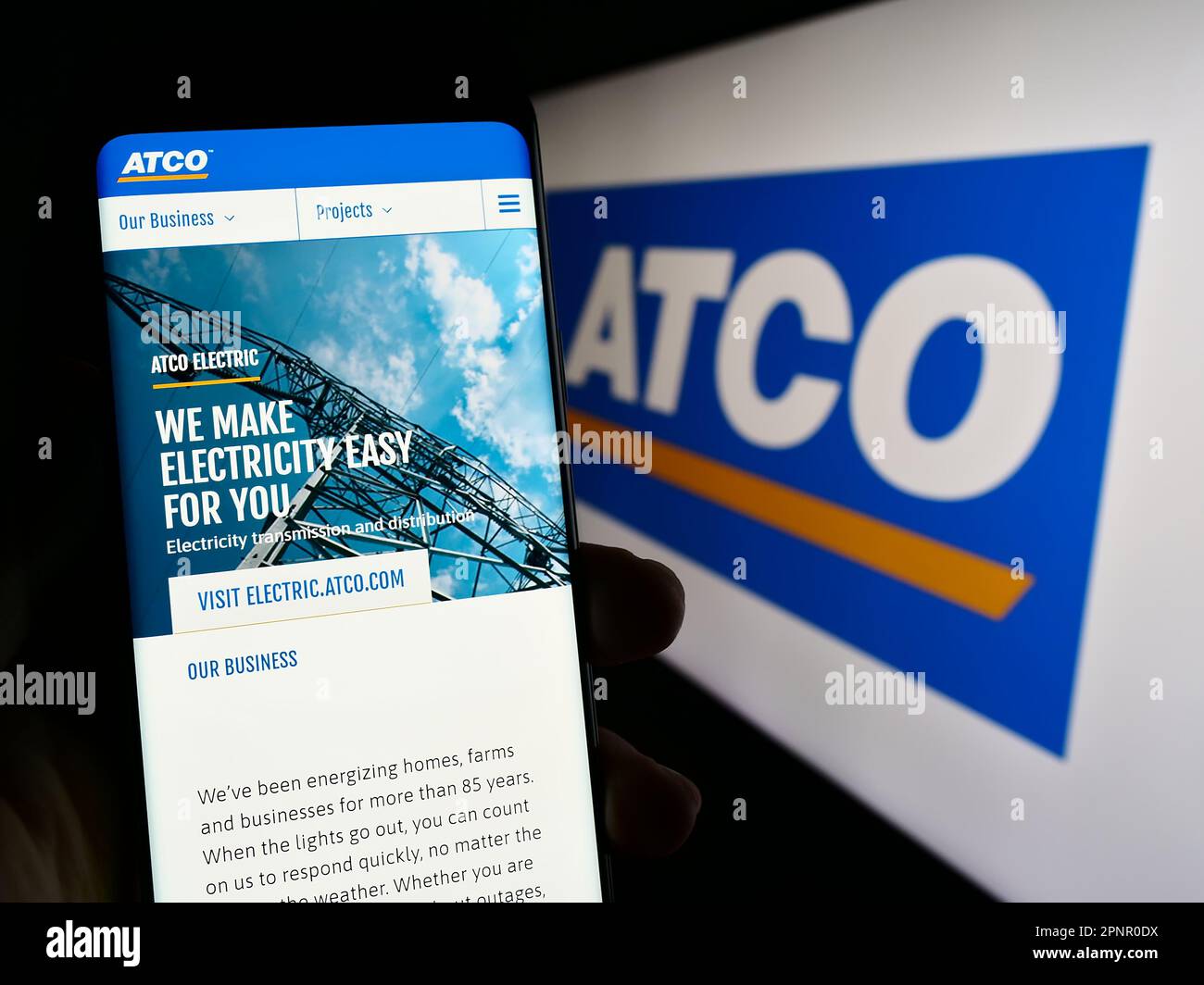 Atco logo hi-res stock photography and images - Alamy