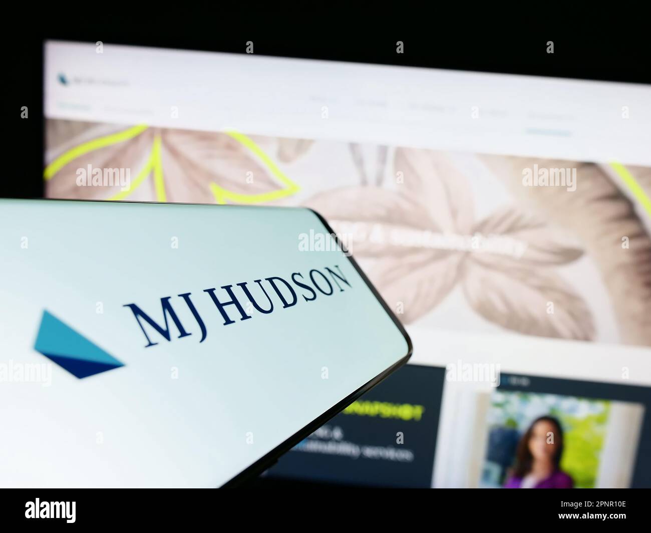 Mj hudson logo hi-res stock photography and images - Alamy