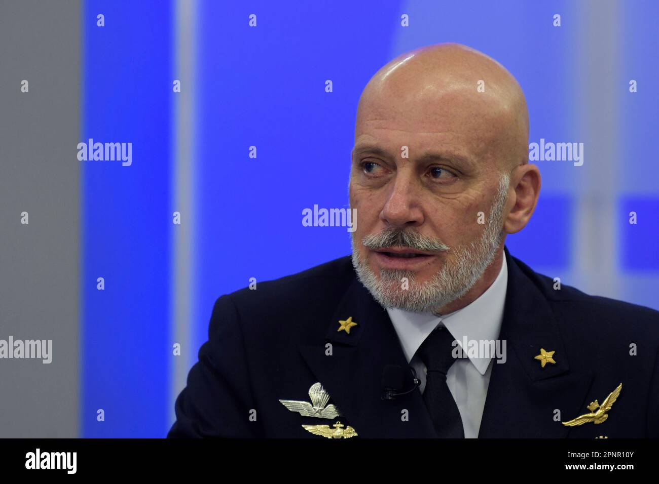 Washington, USA. 19th Apr, 2023. Italian Chief of Defense Admiral ...