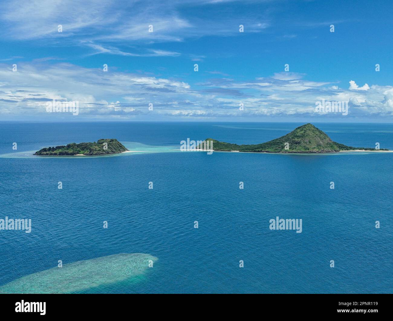 Murray island australia aerial hi-res stock photography and images - Alamy