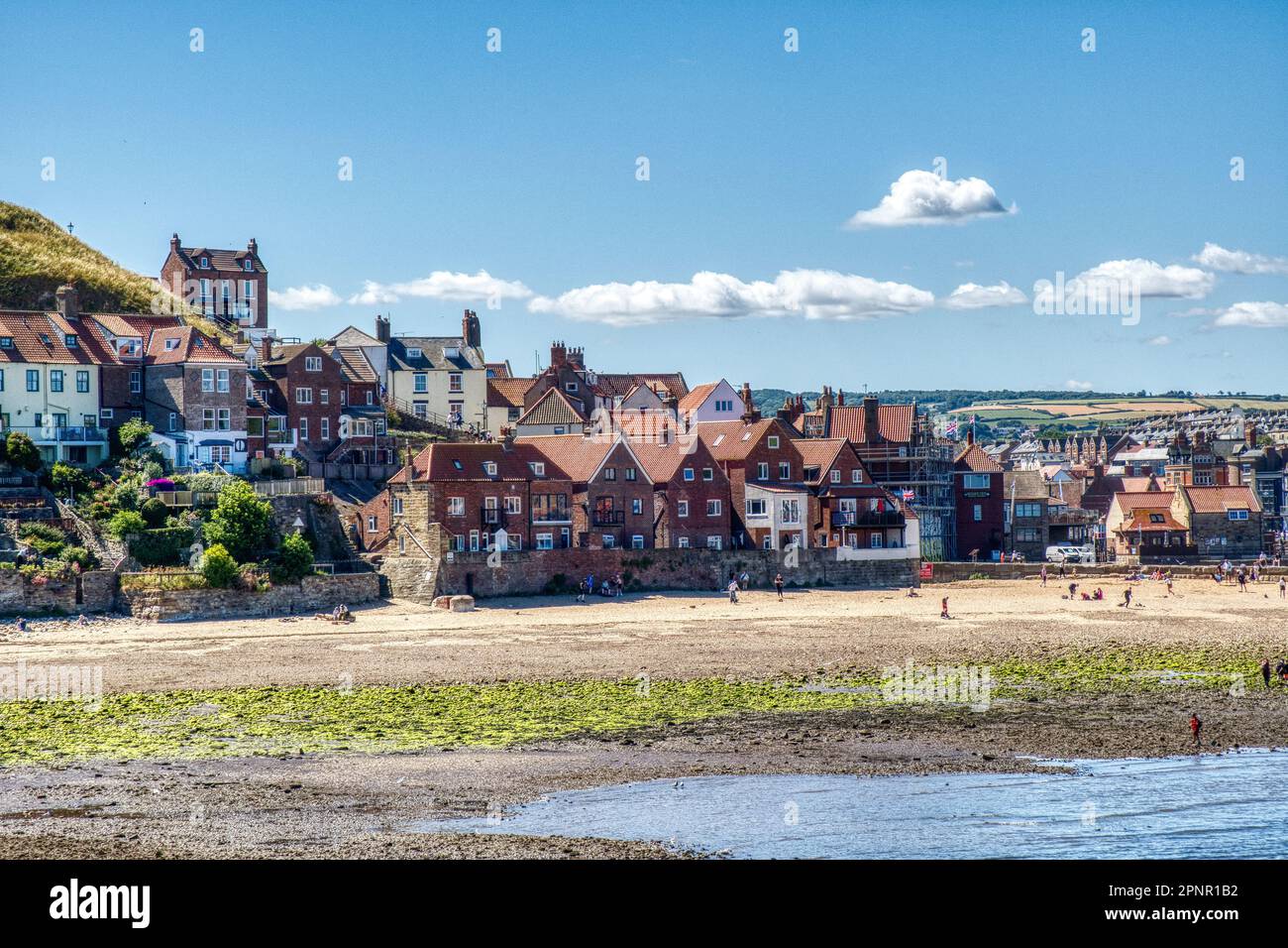 Aerial of whitby harbour hi-res stock photography and images - Alamy