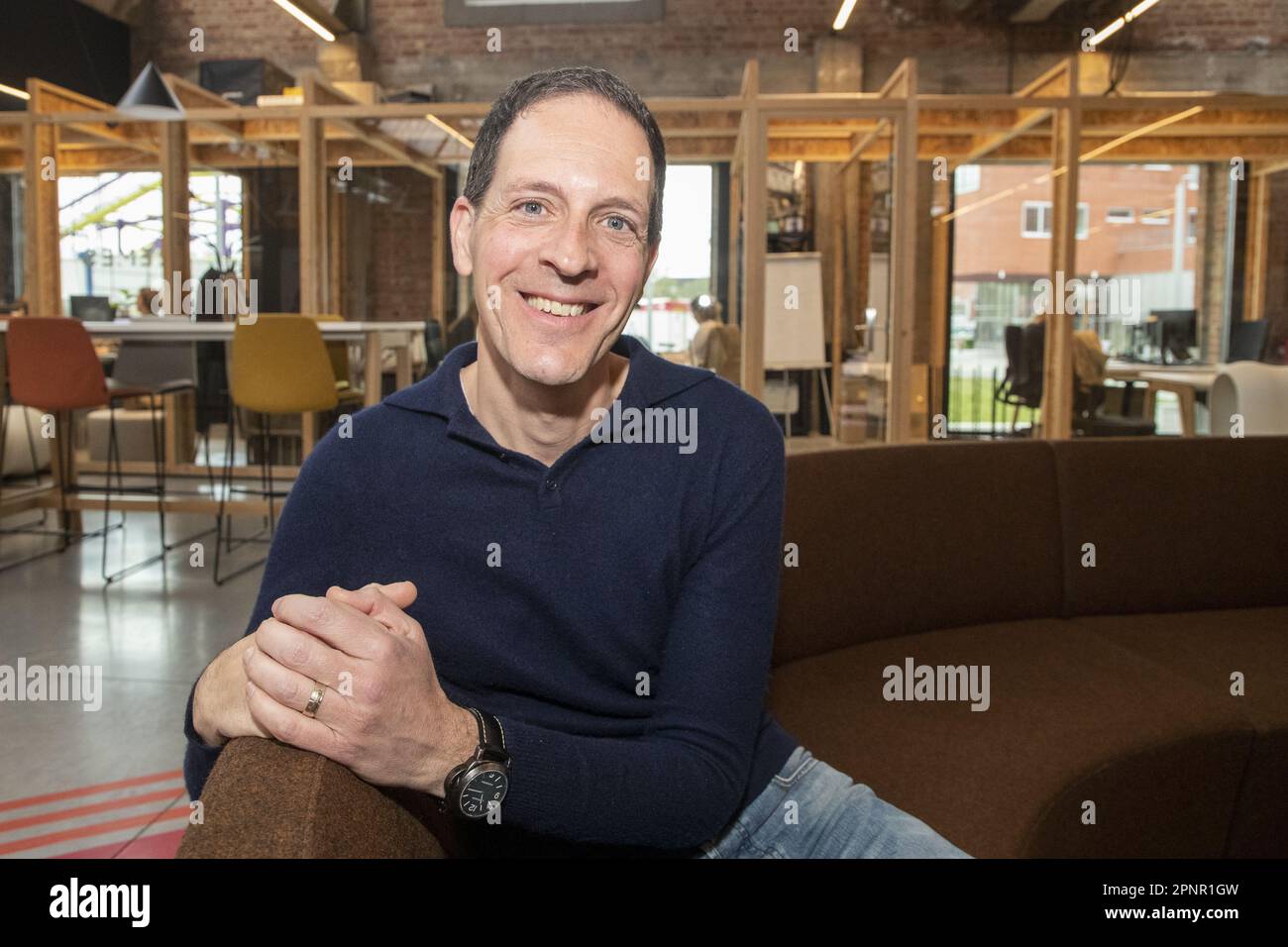 FLEGA general manager David Verbruggen poses for the photographer ...