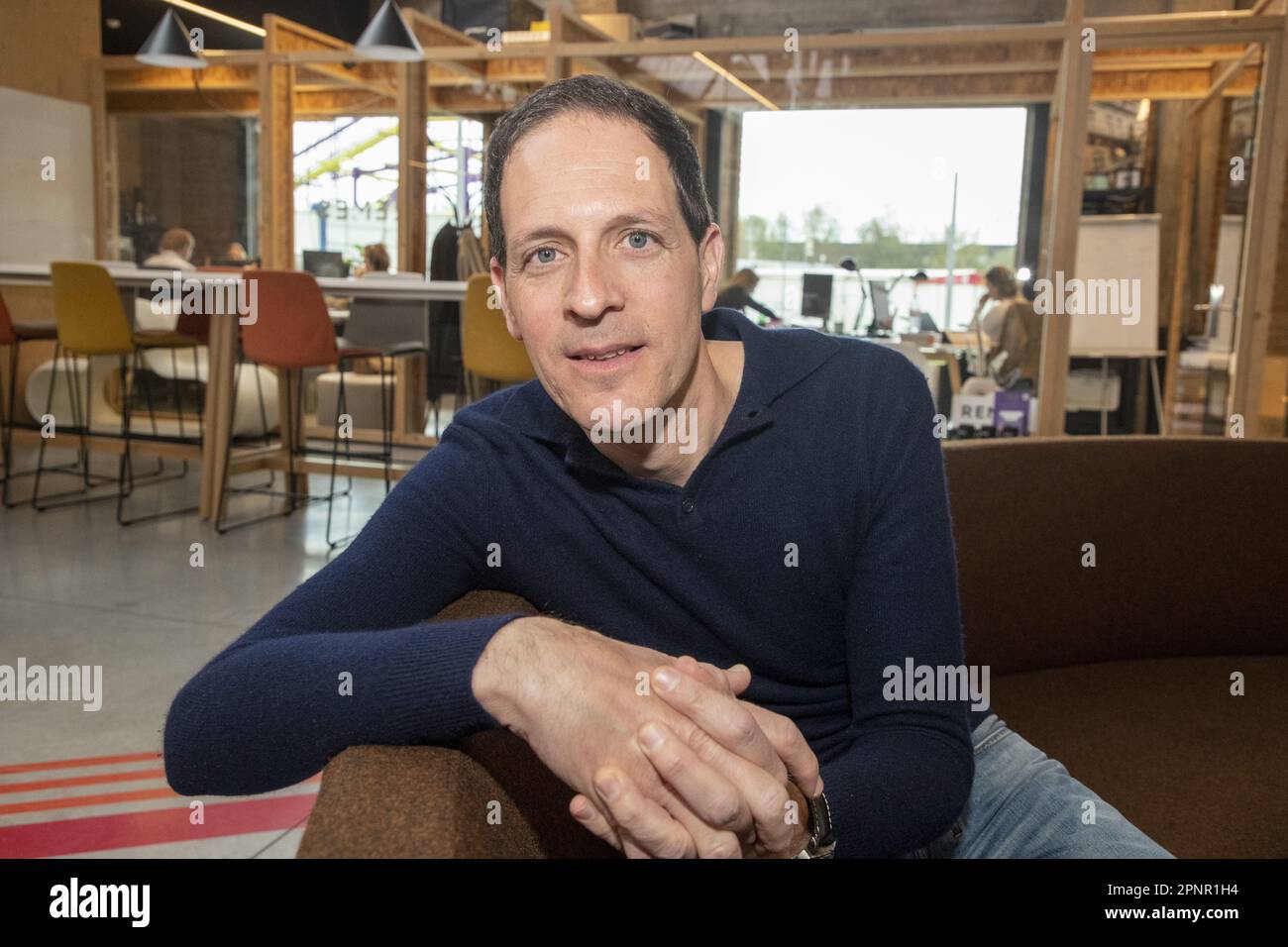 FLEGA general manager David Verbruggen poses for the photographer ...