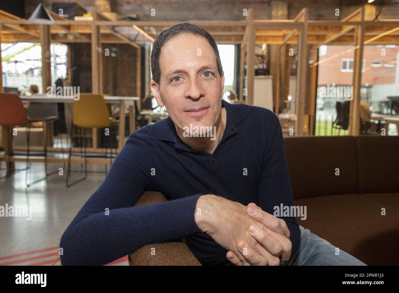 FLEGA general manager David Verbruggen poses for the photographer during the official launch of ...