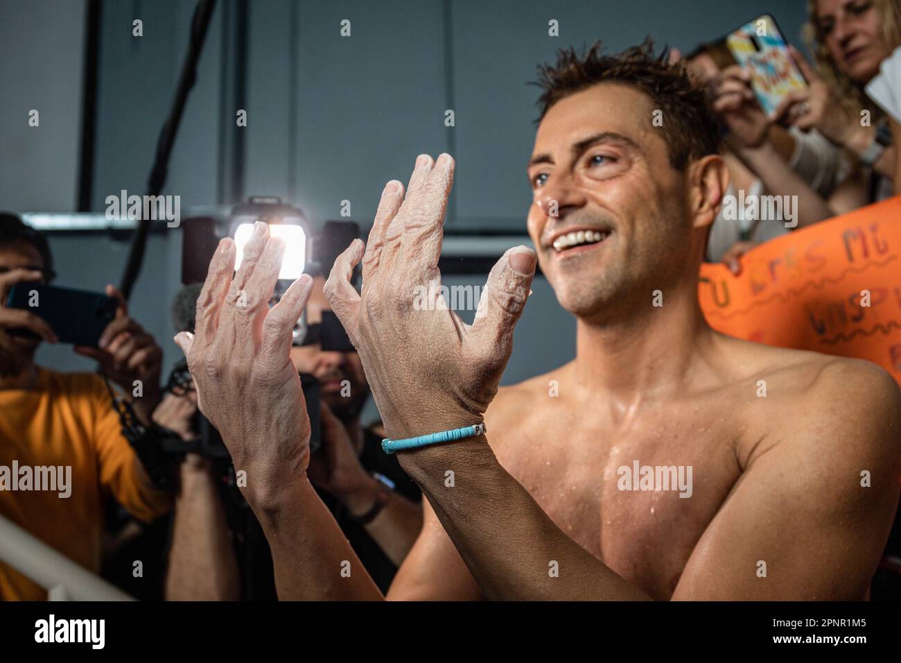 Madrid, Spain. 20th Apr, 2023. The Spaniard, Pablo Fernández, has ...