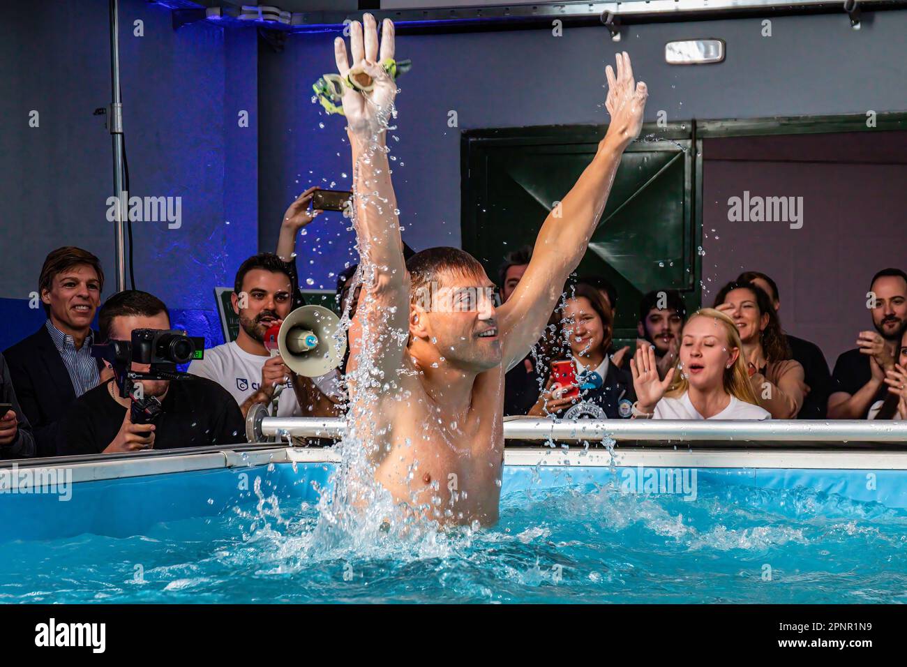 Madrid, Spain. 20th Apr, 2023. The Spaniard, Pablo Fernández, has ...