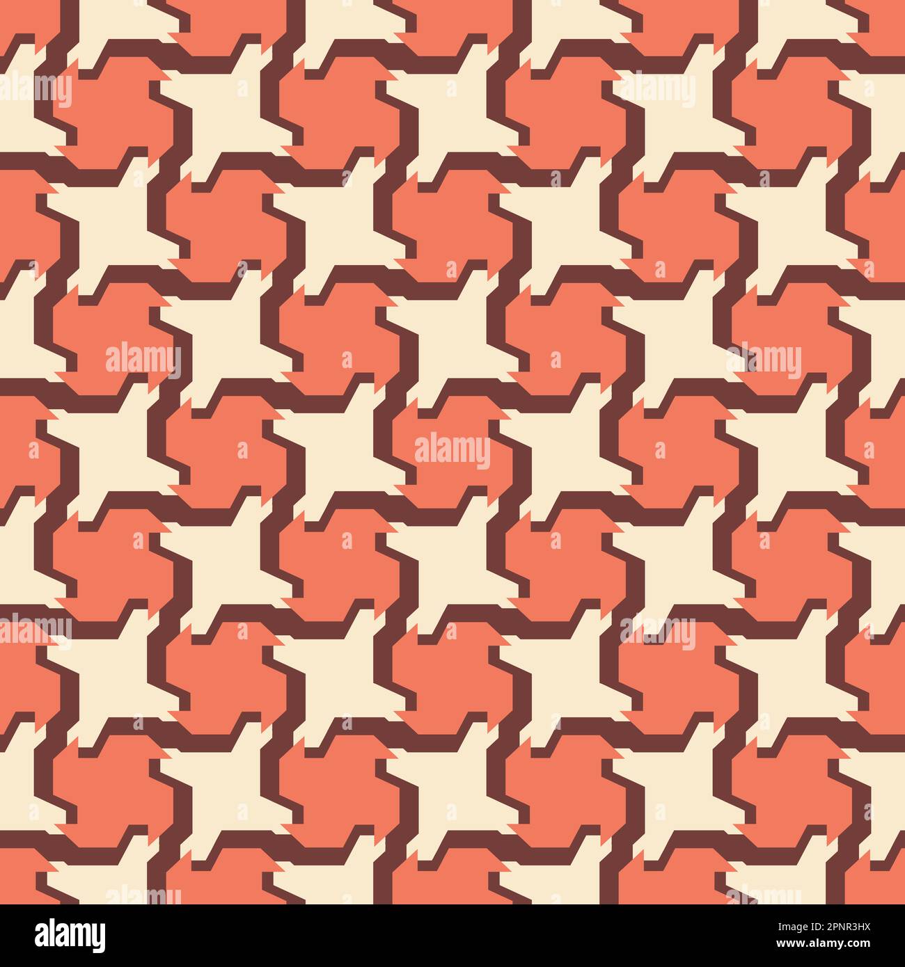 Abstract seamless pattern from the 60s and 70s Stock Photo - Alamy