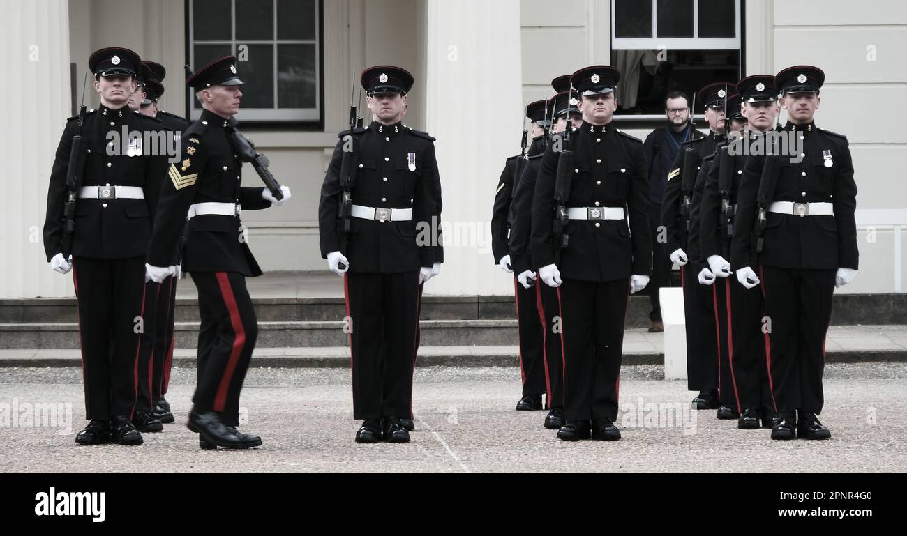 British Army Parade Stock Photo - Alamy