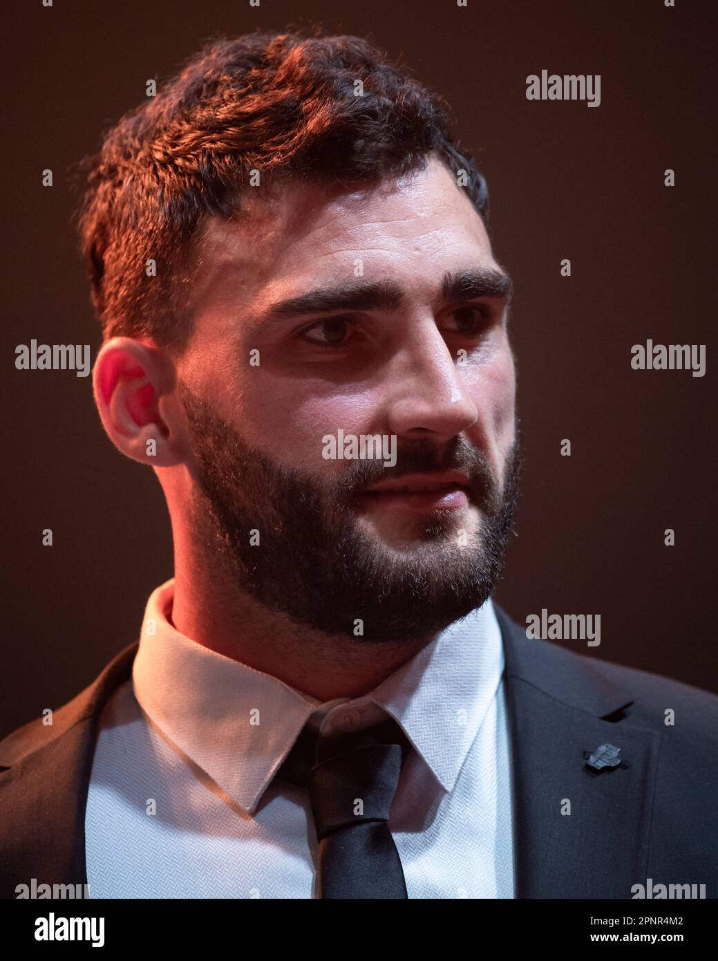 Toulon, France. 18th Apr, 2023. Charles Ollivon seen during the Rugby ...
