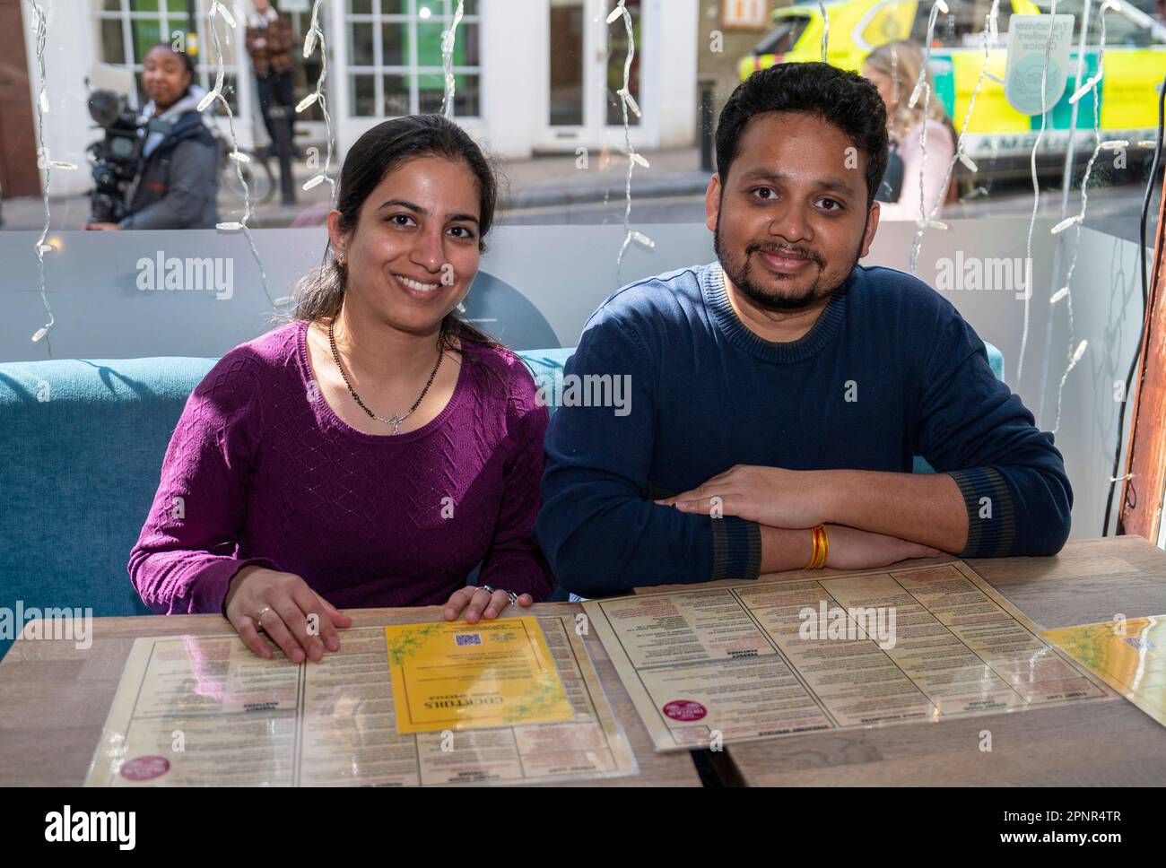 Indian streatery hi-res stock photography and images - Alamy