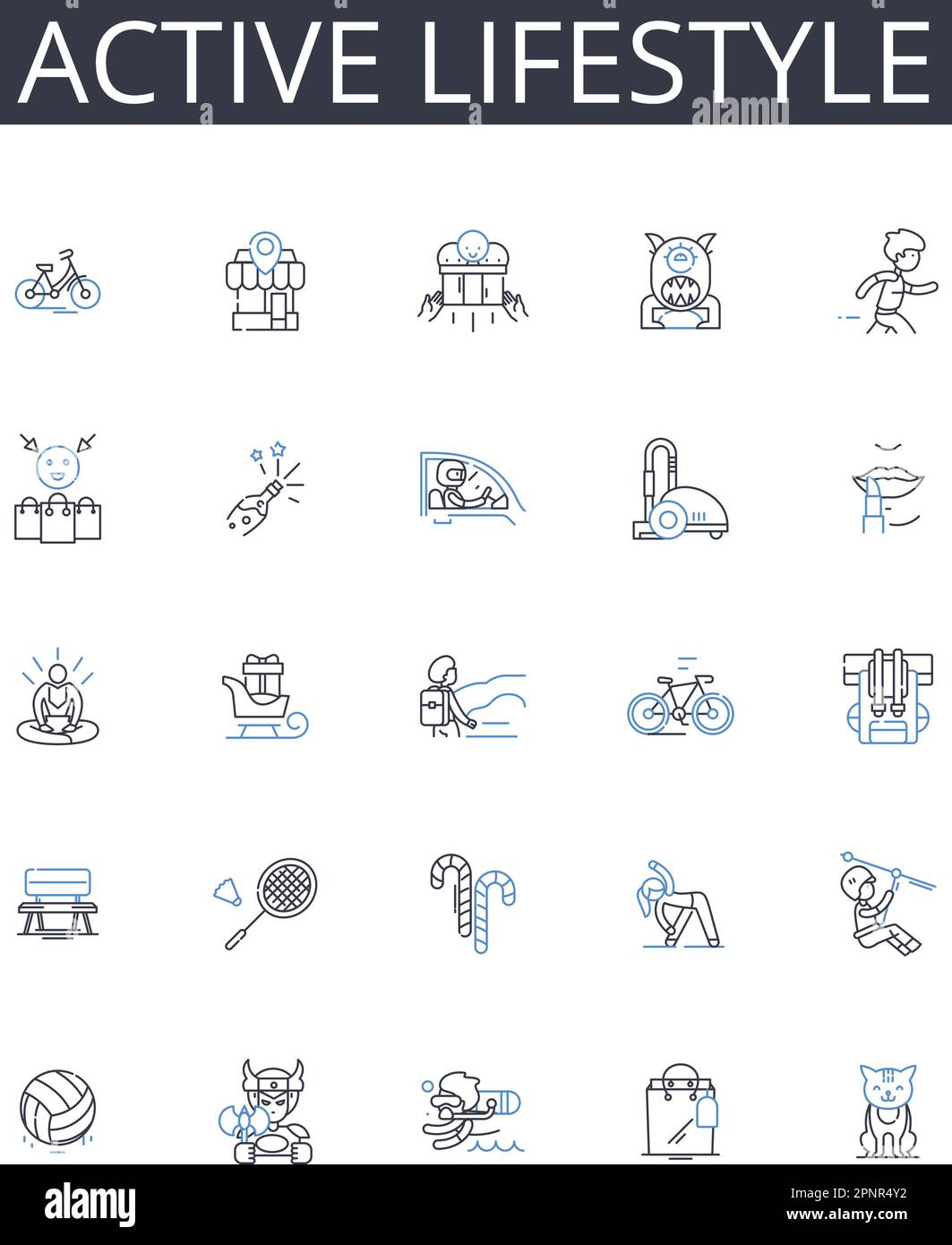 Mindful movement Stock Vector Images - Alamy