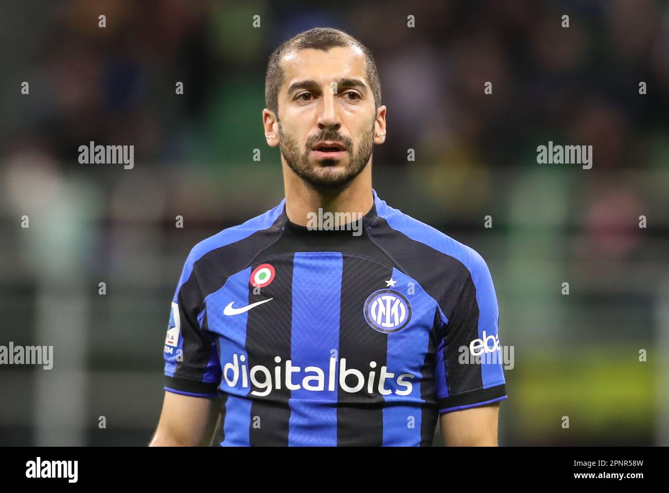 Milan, Italy. 15 April 2023. Meazza Stadium. Italian Serie A Football ...