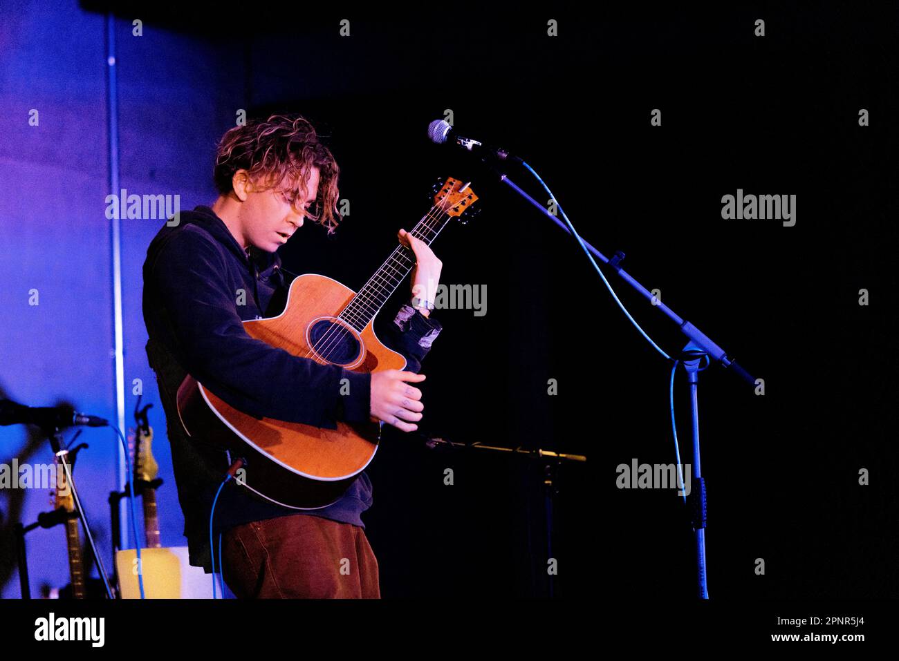 Italy 12 April 2023 Finnegan Tui - opening act Fink - live at Arca ...