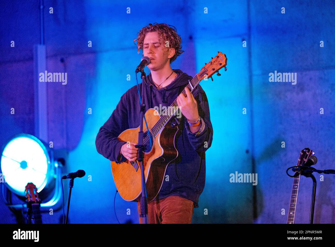 Italy 12 April 2023 Finnegan Tui - opening act Fink - live at Arca ...