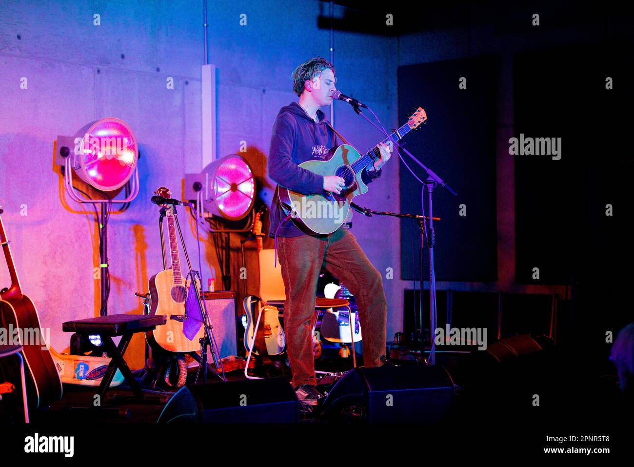 Italy 12 April 2023 Finnegan Tui - opening act Fink - live at Arca ...