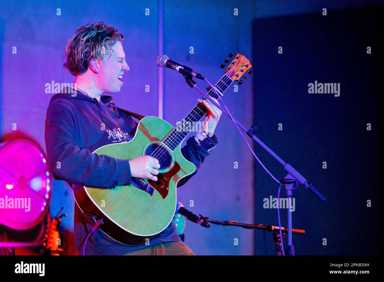 Italy 12 April 2023 Finnegan Tui - opening act Fink - live at Arca ...