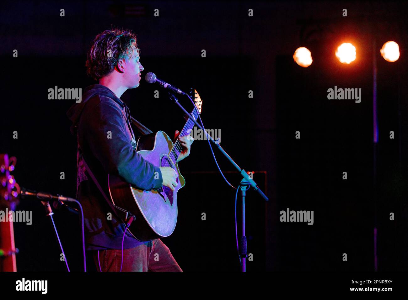 Italy 12 April 2023 Finnegan Tui - opening act Fink - live at Arca ...