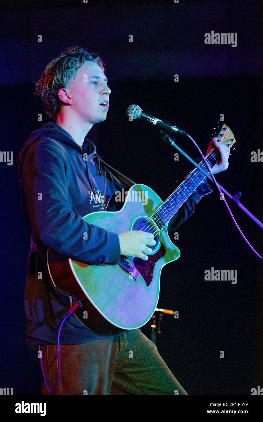 Italy 12 April 2023 Finnegan Tui - opening act Fink - live at Arca ...