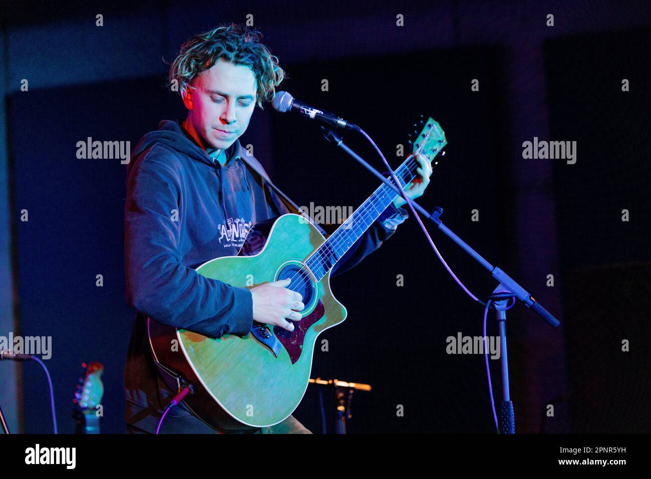 Italy 12 April 2023 Finnegan Tui - opening act Fink - live at Arca ...