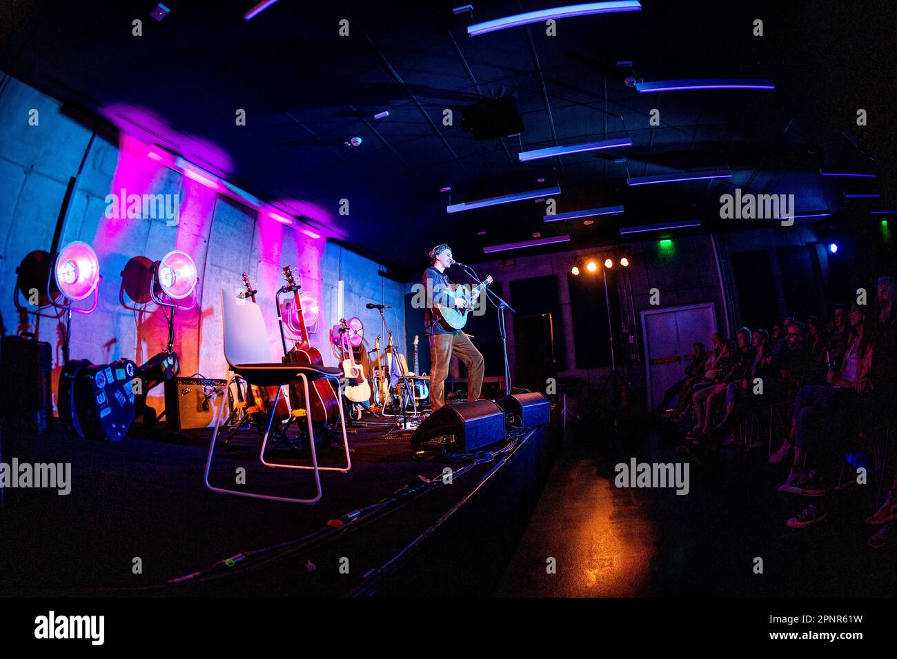 Italy 12 April 2023 Finnegan Tui - opening act Fink - live at Arca ...